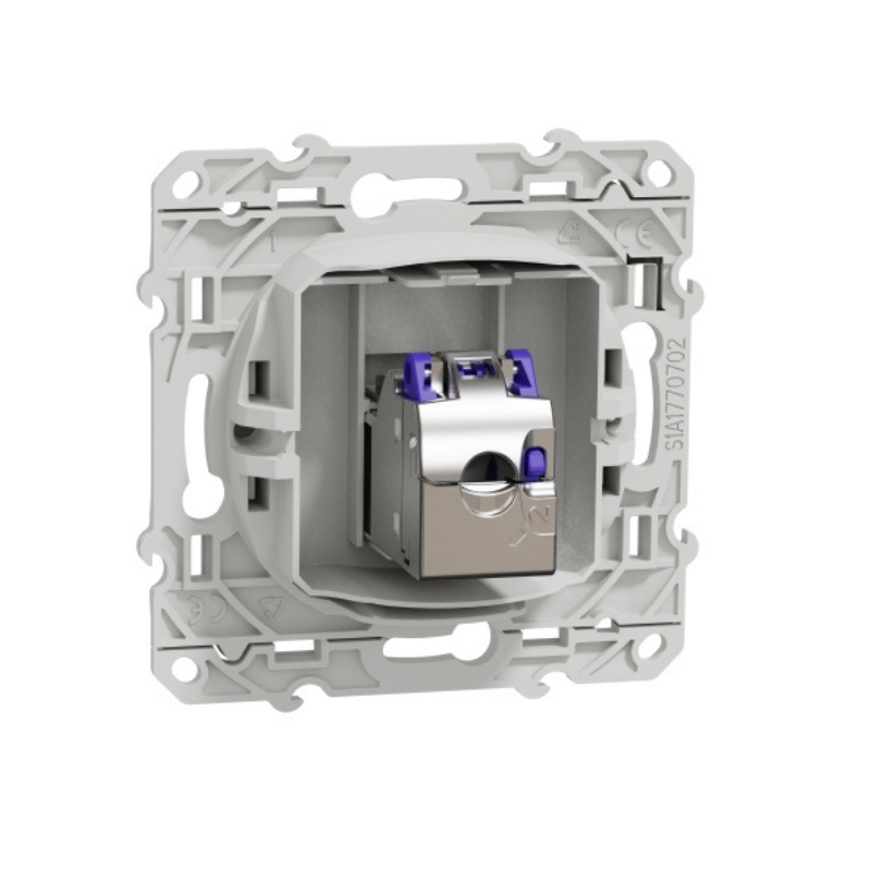 Odace prise RJ45 blanc - SCHNEIDER - Mécanismes