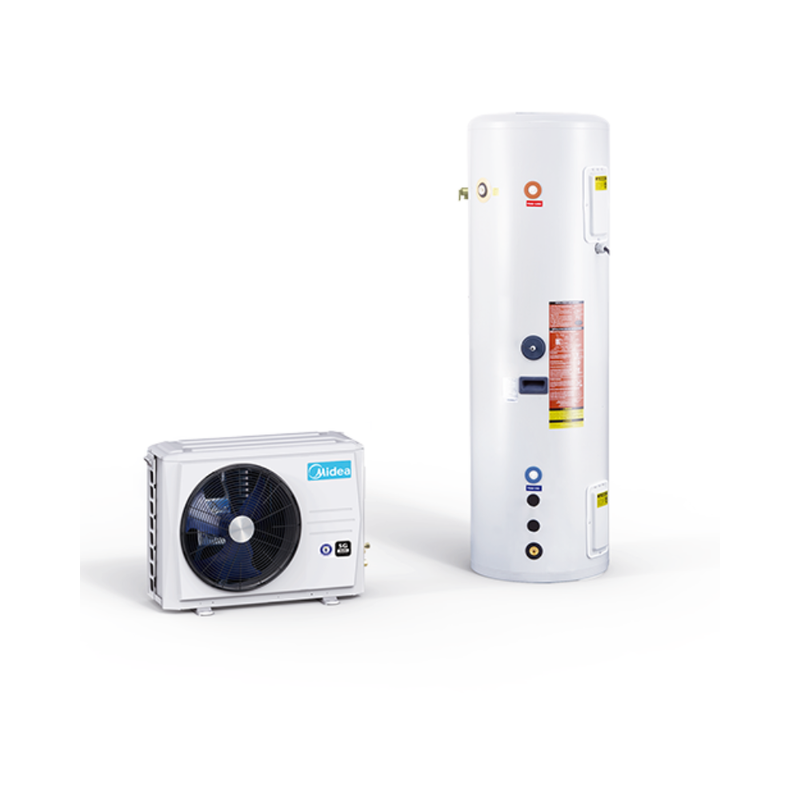 COMBO SPLIT - Ensemble chauffe-eau thermodynamique - MIDEA - Chauff...